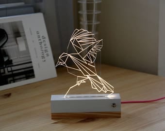 Bird night light | Etsy
