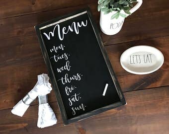 Menu board | Etsy