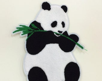 Unique panda applique related items | Etsy