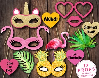 Flamingo photo booth | Etsy