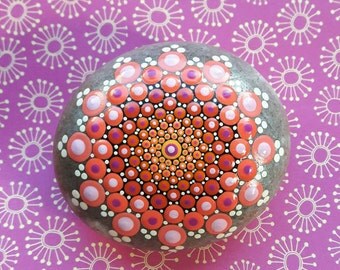 Mandala rock | Etsy