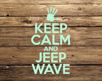 Jeep wave | Etsy