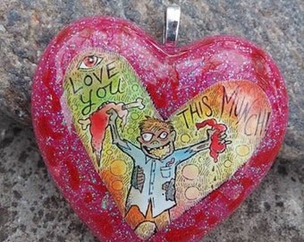 Zombie valentine | Etsy