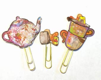 Tea bag bookmark | Etsy