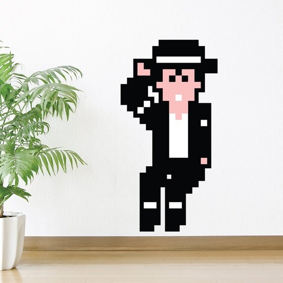 8 Bit Michael Jackson 8 Bit Gaming Pixel Music Video Games