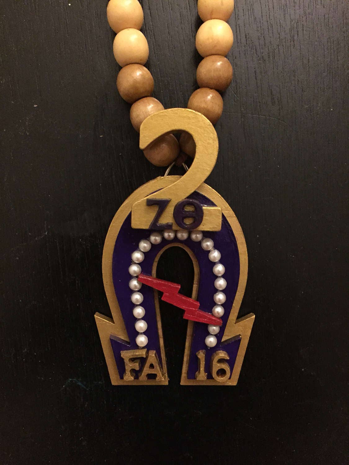 Omega Psi Phi Tiki Necklace