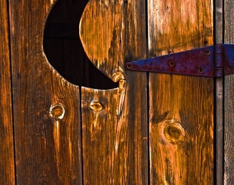 Outhouse door | Etsy