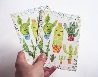 Cactus card | Etsy