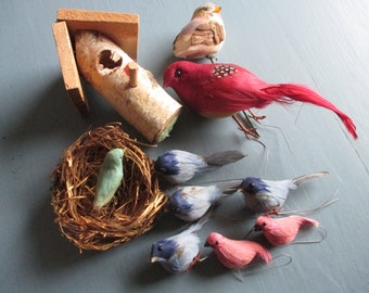 Artificial birds | Etsy