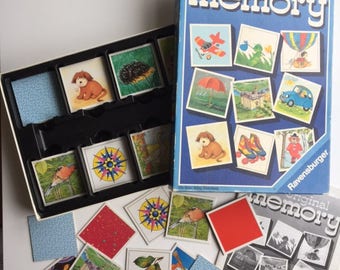 Vintage memory game | Etsy