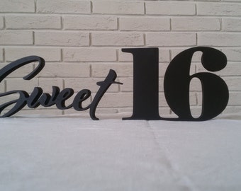 Sweet 16 signs | Etsy