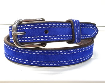 Royal blue belt | Etsy