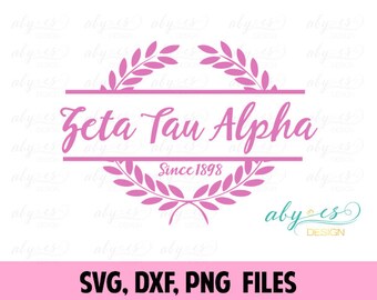 Zeta svg file | Etsy