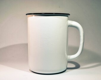 Enamel mug | Etsy