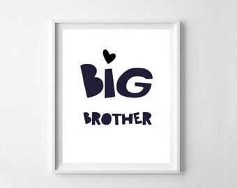 Brother printable | Etsy