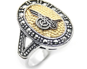 Ottoman silver ring | Etsy