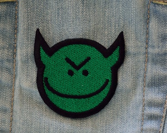 Smiley face patch | Etsy