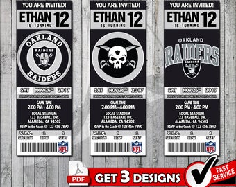 Raiders birthday | Etsy