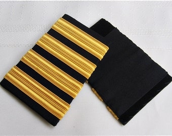 Navy epaulettes | Etsy