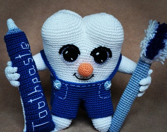 Crochet tooth | Etsy