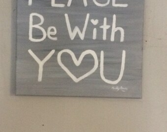 Peace be with you | Etsy