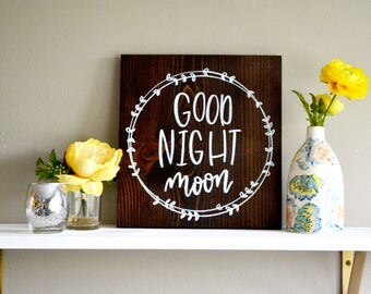 Good night moon | Etsy