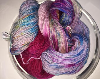 Hand dyed yarn | Etsy UK