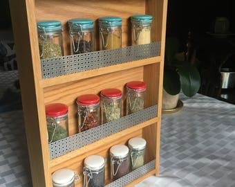 Custom spice rack | Etsy
