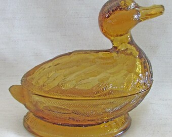 Amber candy dish | Etsy