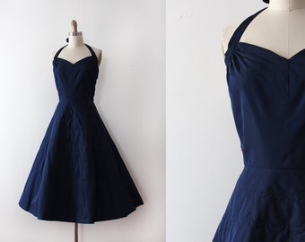 1950s halter dress | Etsy