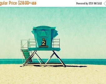 Items similar to Beach Photography Lifeguard Station - South Beach ...
