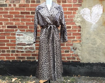Leopard raincoat | Etsy