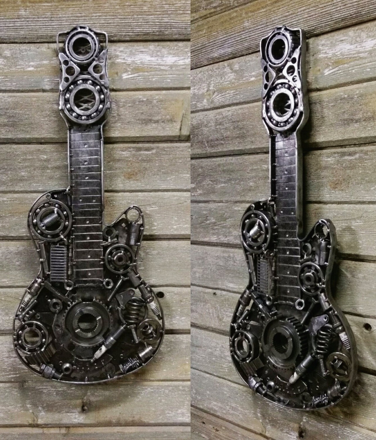 Custom Steel Medium Guitar Decor Original