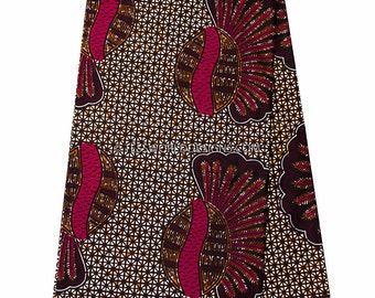 Angolan Samacaca Tribal Print Fabric by the by TessWorldDesigns