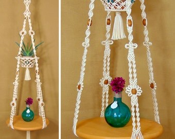 Hanging rope shelf | Etsy