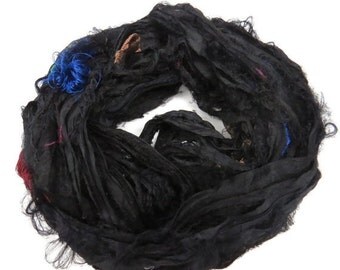 Quality Recycled Sari Silk ribbons and Yarns by SilkDivine on Etsy