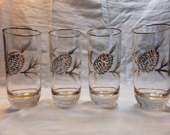 Gold pine cones | Etsy