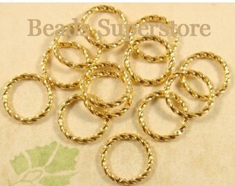 Fancy jump rings | Etsy