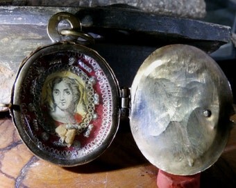 Reliquary necklace | Etsy