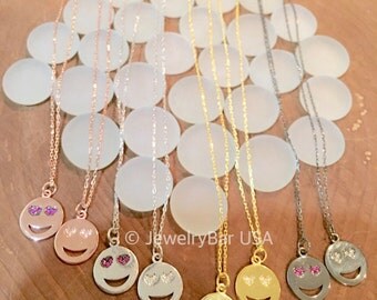 Emoji necklace | Etsy