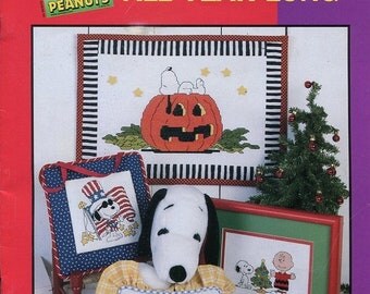 Snoopy cross stitch | Etsy