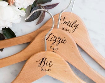 Engraved hanger | Etsy