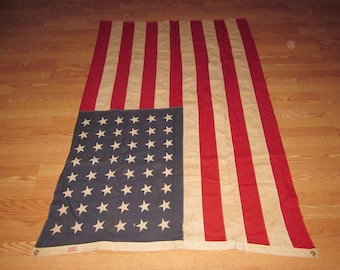 Old american flag | Etsy