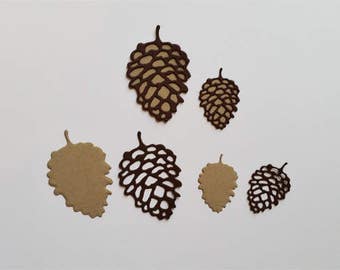 Pine cone cut | Etsy