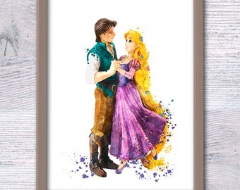Flynn rider poster | Etsy