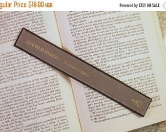 Book spine bookmark | Etsy