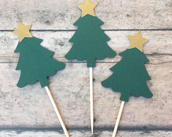 Tree cake topper | Etsy