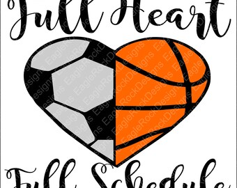 Soccer heart | Etsy