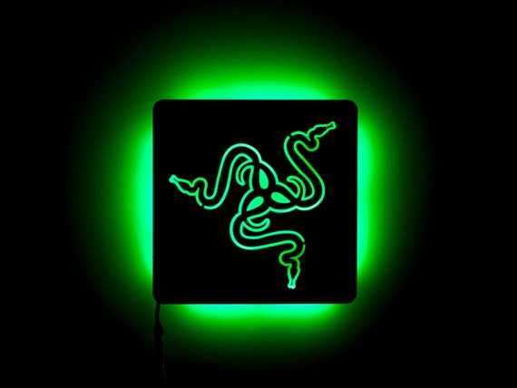 Lighted Razer Sign Lamp Acrylic Night Light and Wall Art