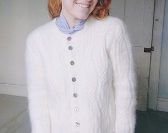 Angora sweater | Etsy